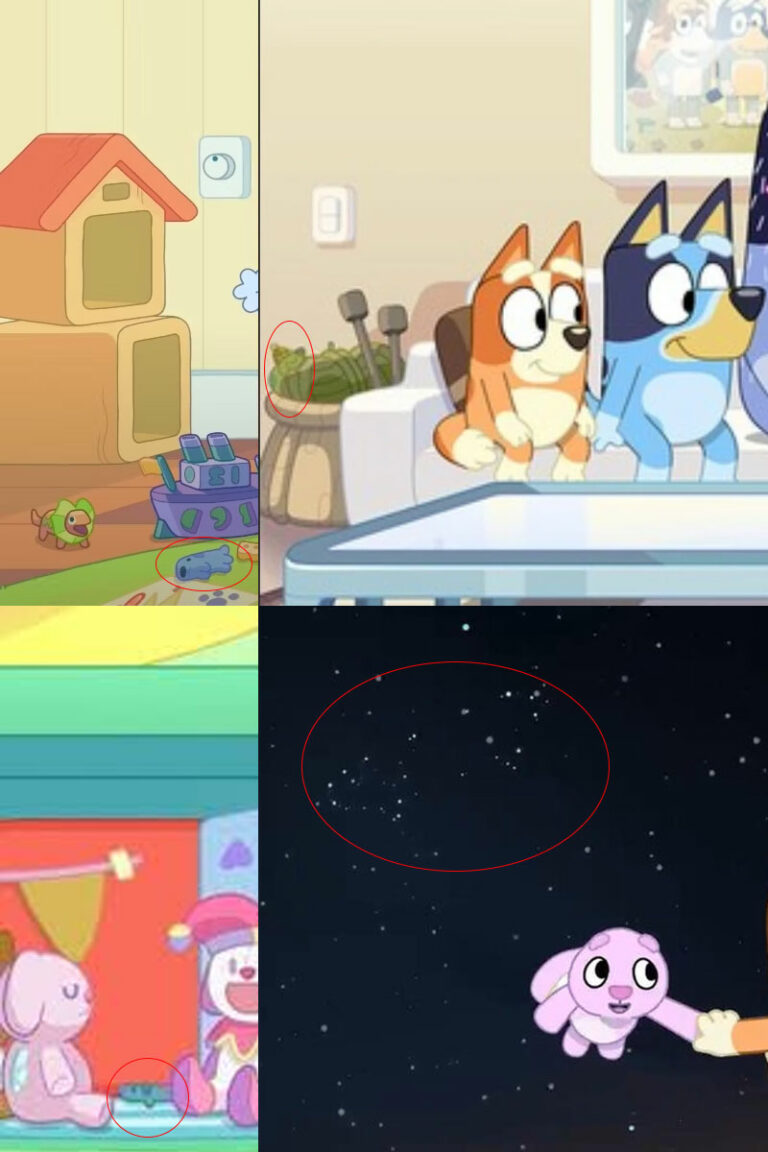 Bluey Long Dog - 125 Hidden Images to Look For Now - Movie Time Dad